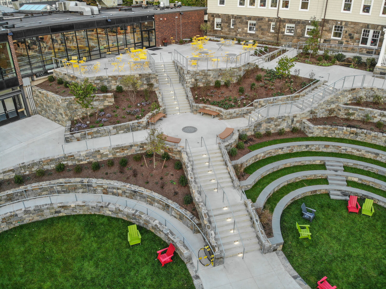 Greenwich Academy - Harrison Courtyard – William Kenny Associates